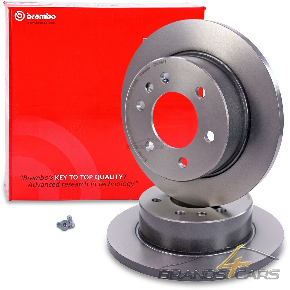 BREMBO BREMSSCHEIBEN+BELÄGE HINTEN FÜR MERCEDES SPRINTER 906 VW CRAFTER ...