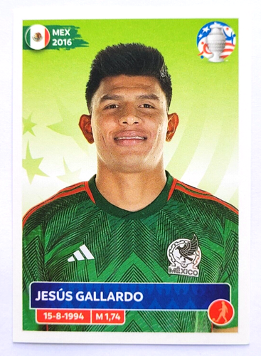 2024 COPA AMERICA USA Panini Sticker #085 MEX5 JESUS GALLARDO Mexico ...