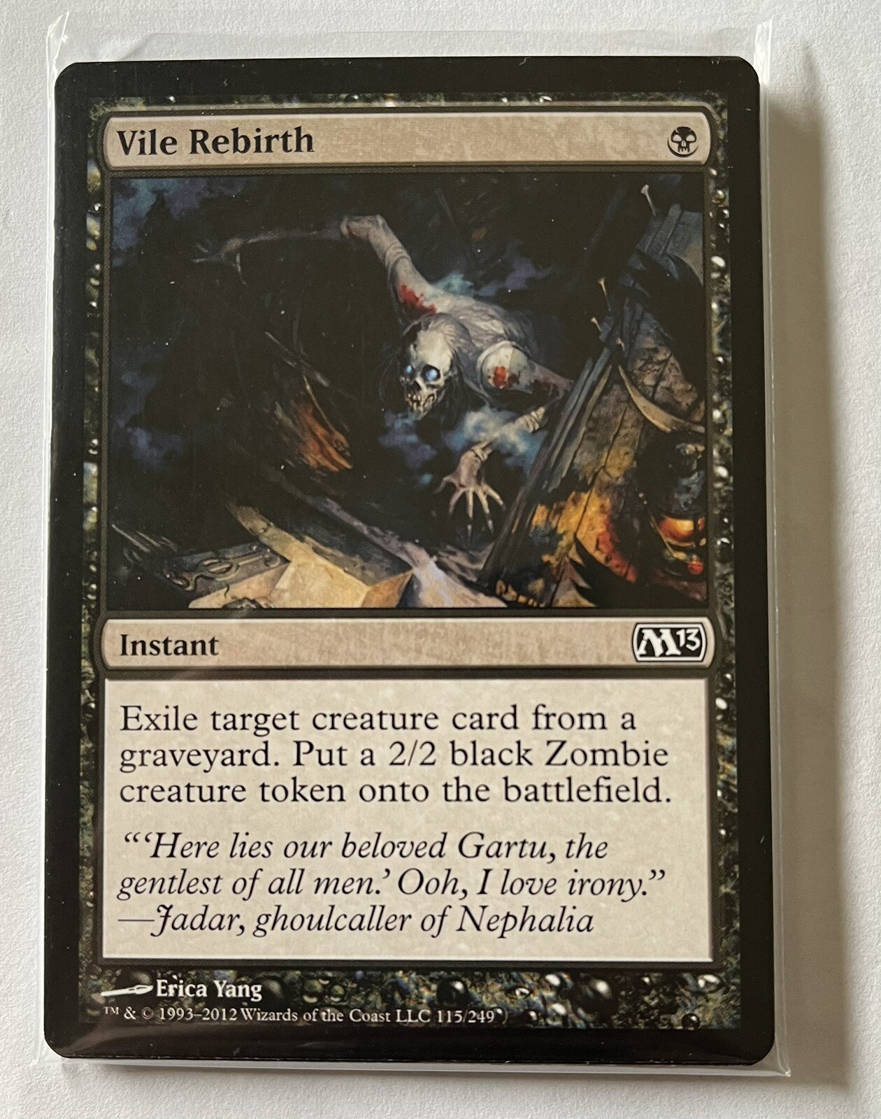 VILE REBIRTH x4 ~mtg M13 Magic 2013 Com | eBay
