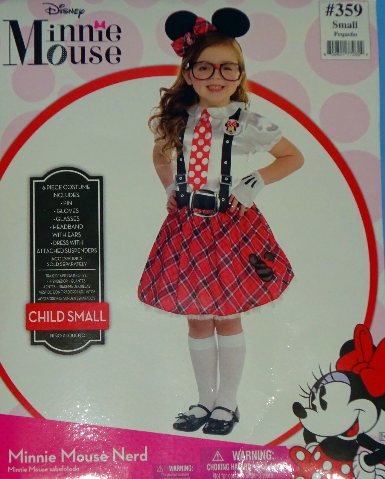 Minnie Mouse Nerd Costume