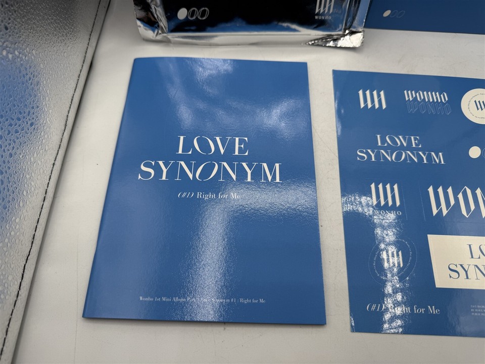 LOVE SYNONYM #1 RIGHT FOR ME VER. 1 CD PHOTOBOOK STICKER | eBay