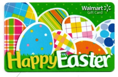 Walmart Happy Easter Eggs Gift Card No $ Value Collectible FD-27415 | eBay