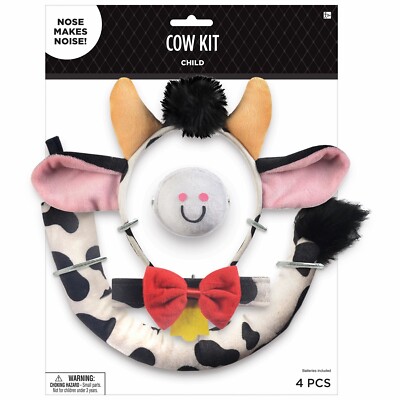 Cow Kit Farm Animal Cute Fancy Dress Up Halloween Child Costume ...