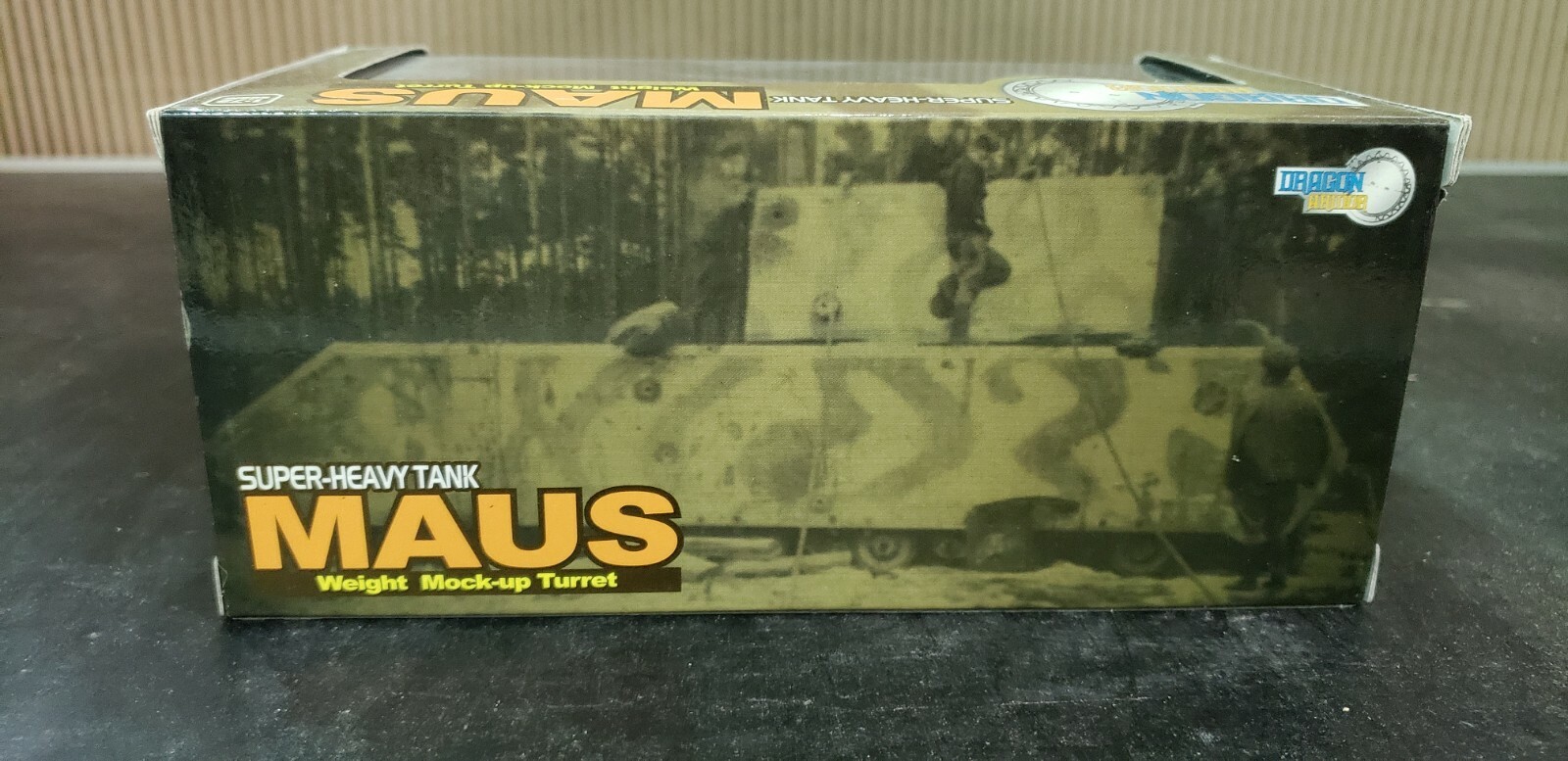 Dragon 1:72 #60157 Maus Weight Mock-Up Turret, Camouflage Scheme ...