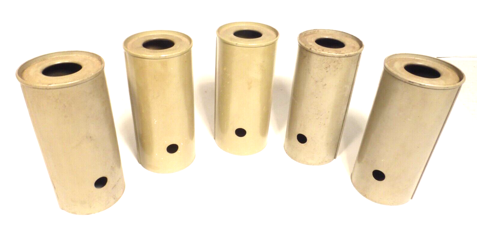 vintage ATWATER-KENT RADIO PARTS: 5 TUBE SHIELDS. 4" HI x. 2 " diameter ...