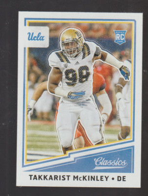 2017 Panini Classics #286 Takkarist McKinley rookie card, UCLA Bruins ...