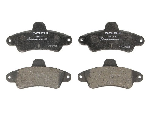 Brake Pad Set, disc brake DELPHI LP1242 | eBay