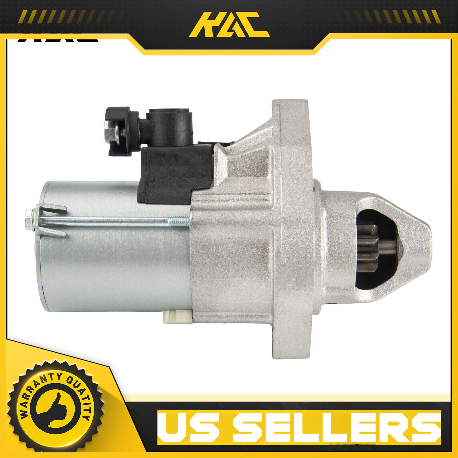 17958 Starter for Honda Civic 1.8L 2006 2007 2008 2009 2010 2011 Auto ...