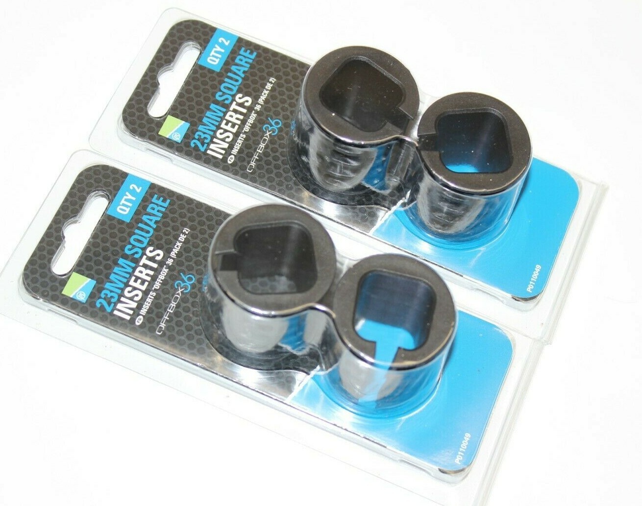 PRESTON OFFBOX 36 SPARE LEG INSERTS 2 x TWIN PACKS - CHOOSE SIZE ...