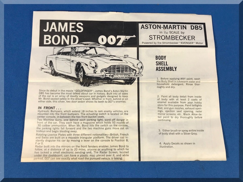 STROMBECKER 1:32 1:24 SCALE SLOT CAR ROAD RACING PAPERWORK LOT INSIDE ...