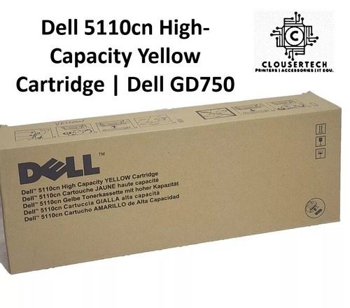 Dell 5110cn High-Capacity Yellow Cartridge | Dell GD750 | eBay