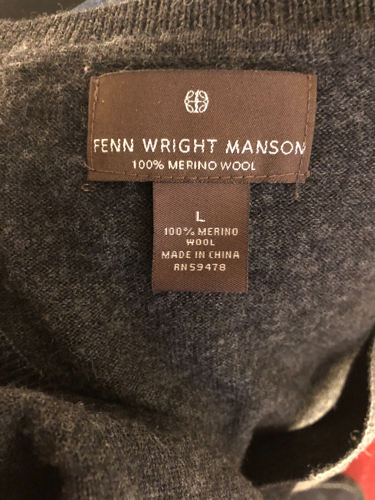 Fenn Wright Manson Women’s Pullover V-neck Wool Sweater Sz L | eBay