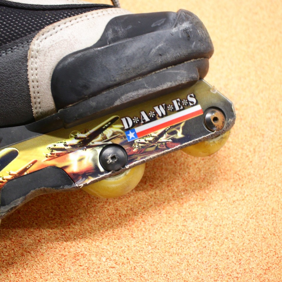 Vintage 90s K2 Fatty Pro Ryan Dawes Inline Skates Men's 9 Aggressive OG ...