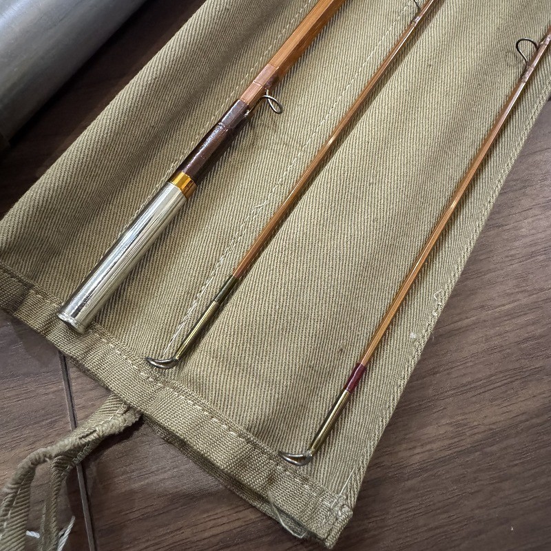 Garrison Model No.221 2PC 2TOP Bamboo Fly Fishing Rod Serial number 1 ...