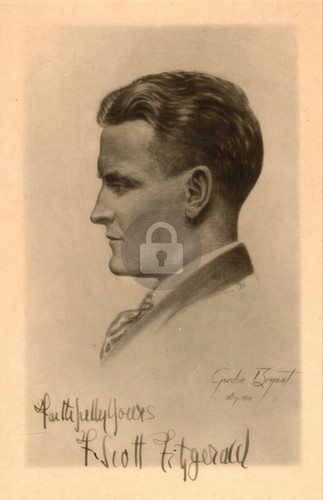 F. Scott Fitzgerald Signed Autographed Portrait Postcard COPY | eBay