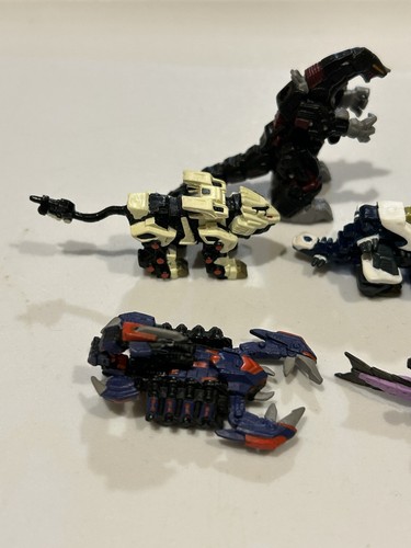 Zoids Battle Champions 1" Mini Figures Hasbro 2001 Lot of 8 Variety ...
