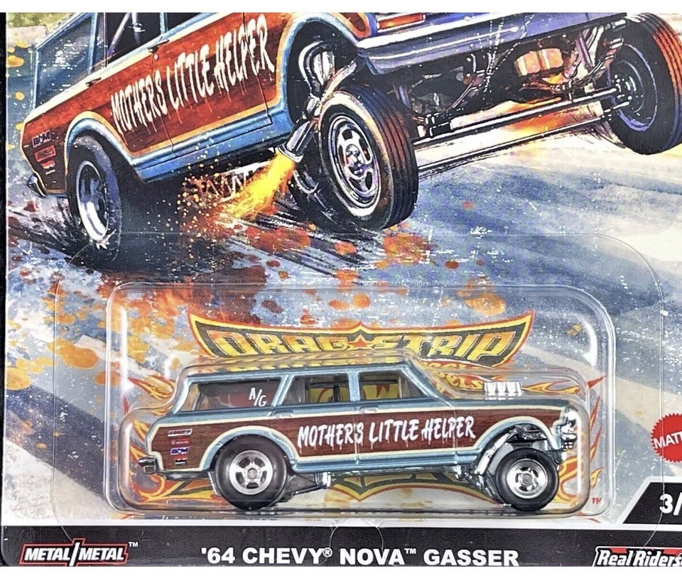 Hot Wheels Premium 2023 HW Car Culture Drag Strip Demons 4/5 '73 ...