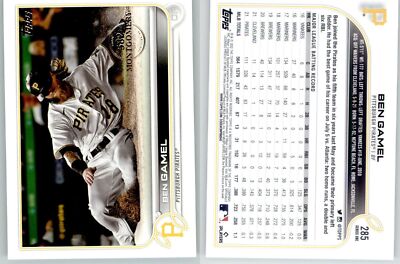 Ben Gamel 2022 Topps 582 Montgomery Stamped Set #285 Pirates | eBay