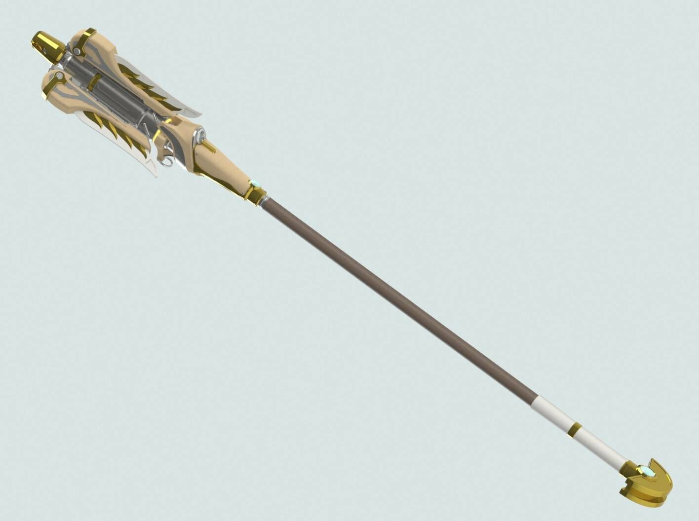 Sigrun / Valkyrie Mercy Staff Cosplay Prop | eBay