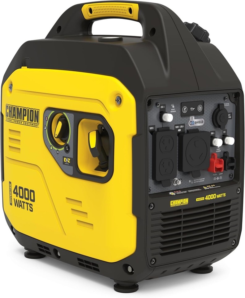 Ultra-Lightweight 4000W Inverter Generator with 3 - & CO Safety Tech | eBay