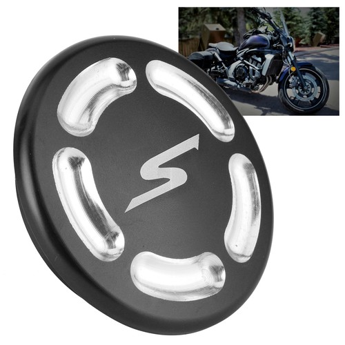 Black Motorcycle Frame Plug Cover RC‑252‑Set For KAWASAKI VULCAN S 650 ...
