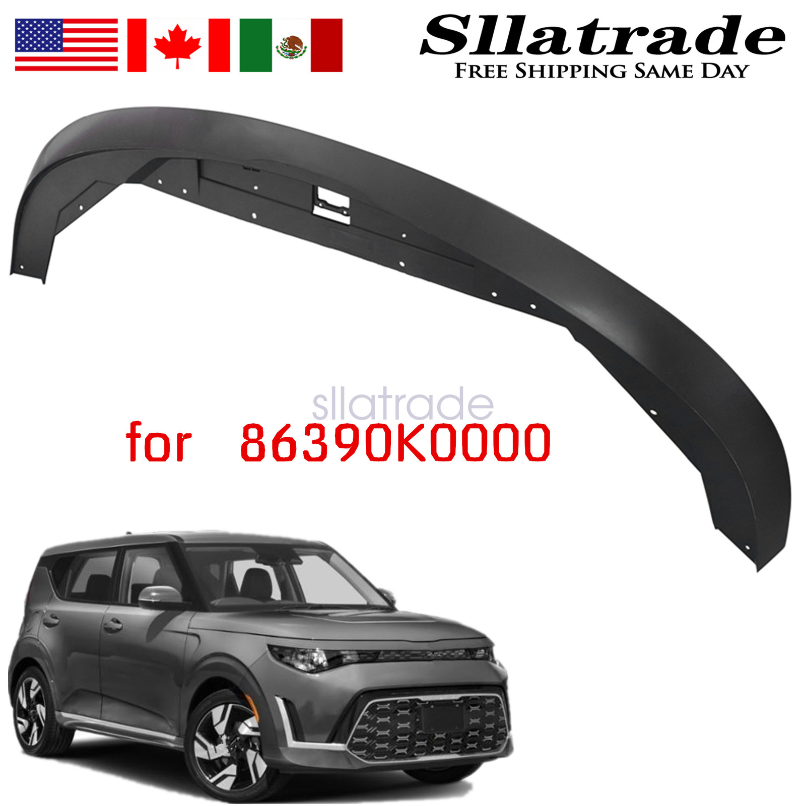 1PCS New Radiator Upper Cover For Kia Soul #86390K0000 2020-2022 2023 ...
