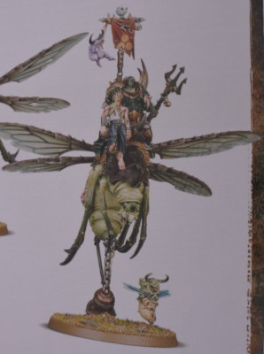 Warhammer AoS Maggotkin of Nurgle Lord of Afflictions on Rot Fly New on ...