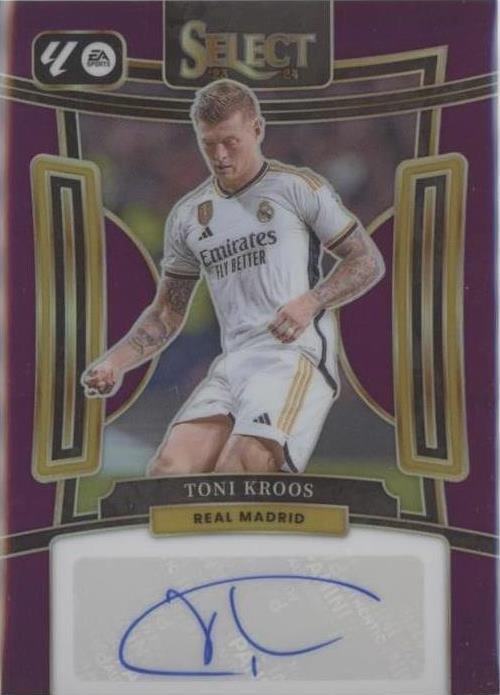 2023-24 Panini Select La Liga - Signatures Toni Kroos #S-TK Purple ...
