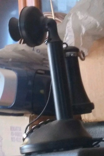 Crosley Model CR64 - Candlestick Telephone Black Phone Retro Pushbutton ...