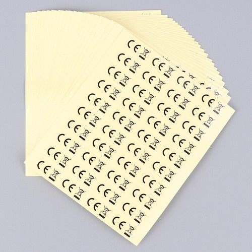 EU Standard CE Trash Bin Label WEEE Recycling Logo Self-adhesive ...