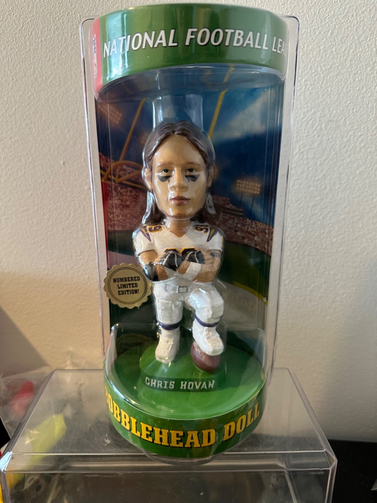 Chris Hovan Minnesota Vikings Limited Edition Bobblehead NFL | eBay