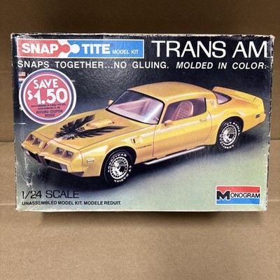 Trans Am Model Car Snap Tite Model Kit Vintage 1981 SUPER RARE | eBay
