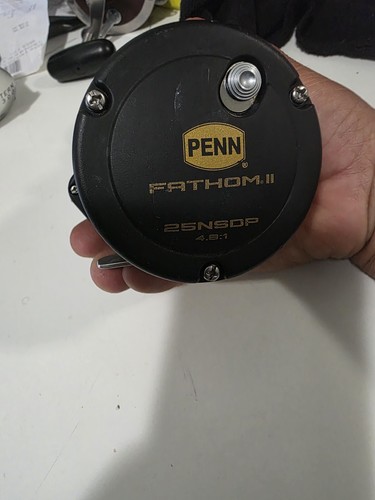 Penn Fathom II 25NSDP Star Drag Saltwater Right-Handed Conventional ...