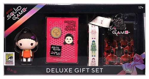 Squid Game 5 Piece Deluxe Gift Set SDCC Exclusive 2023 Monogram Netflix ...
