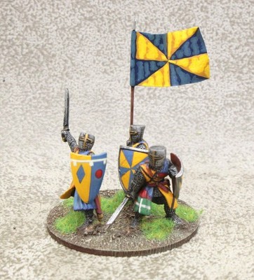 28mm Crusades metal CRUSADER COMMAND Very Well Painted 37316 | eBay UK