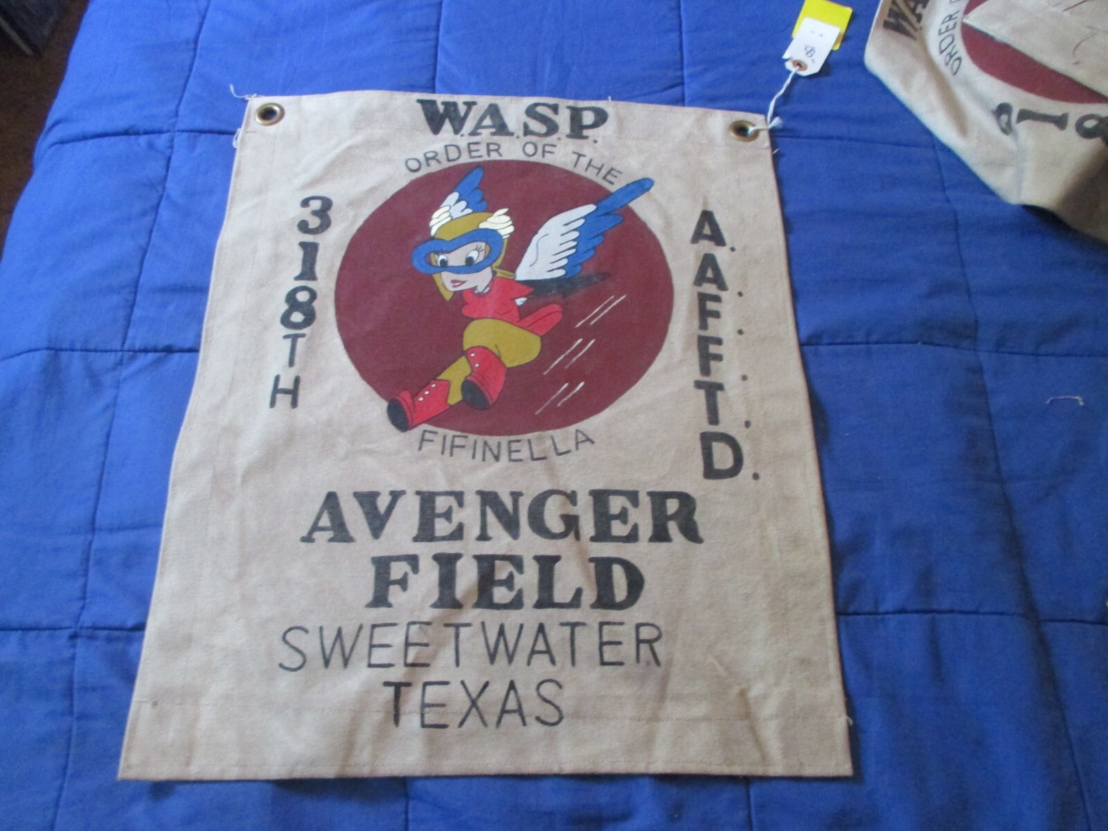 WWII USAAF WASP DISNEY ORDER OF THE FIFNELLA 318 TH AAFFTD READY ROOM ...