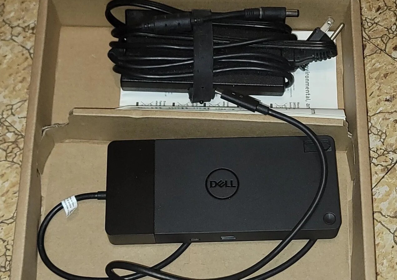 Dell WD19S Laptop Docking Station K20A & Power Adapter DA130PE1-00 130W ...