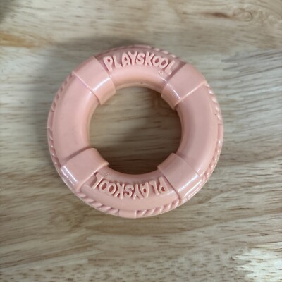 PLAYSKOOL Dollhouse PINK LIFE PRESERVER INNER TUBE for POOL BEACH Rare ...