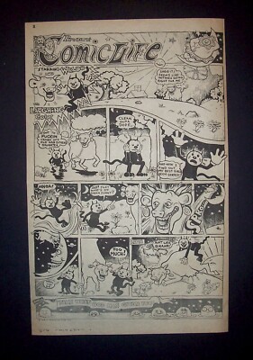 Kim Deitch Comic Life, w/ Waldo & The Laughing Cow 1968 Orig ...