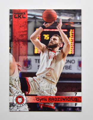 2024-25 H&C LKL Vilniaus Rytas Base #RYT-002 Gytis Radzevicius | eBay