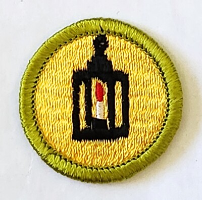 Boy Scout METALWORK Merit Badge Type H (1972-2002) Plastic Back | eBay