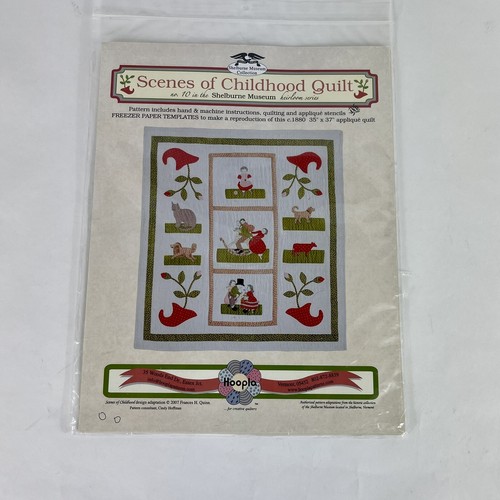 Hoopla Patterns Quilt Scenes Of Childhood Shelburns Museum Heirloom ...