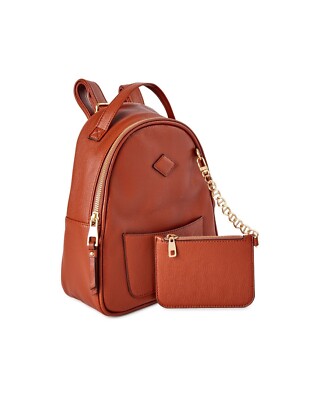 TIME and TRU Women's Ruby Backpack - cognac brown | eBay