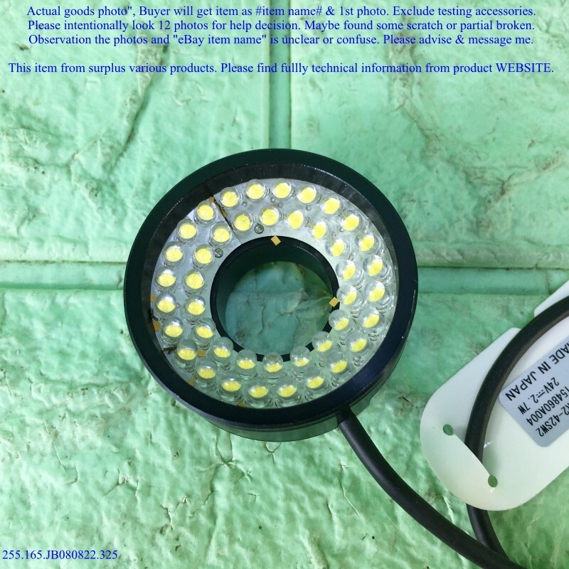 CCS LDR2-42SW2, LED Ring Lights as photo, sn:A004. | eBay