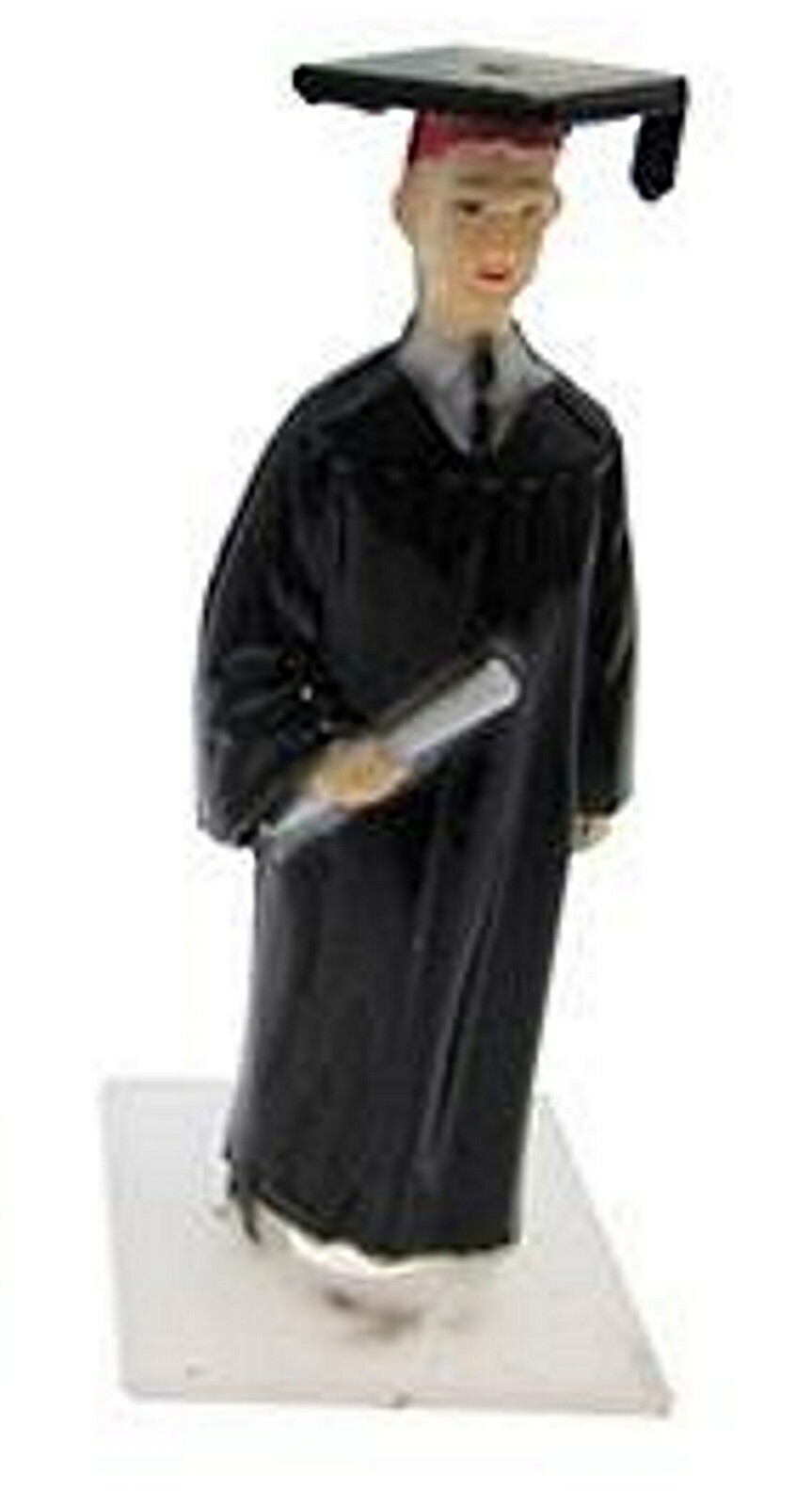 12 plastic graduation boy statues favors 3" tall | eBay