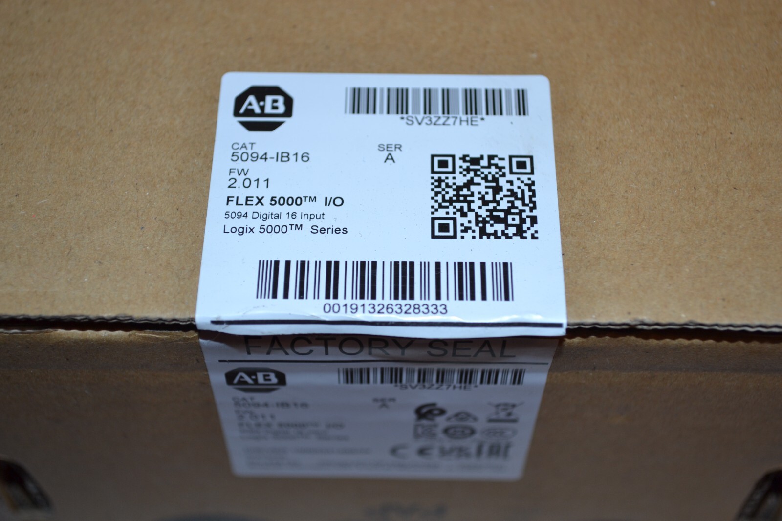 5094-IB16 New Allen Bradley 5094 IB16 Flex Logix 5000 DC Input Module i ...