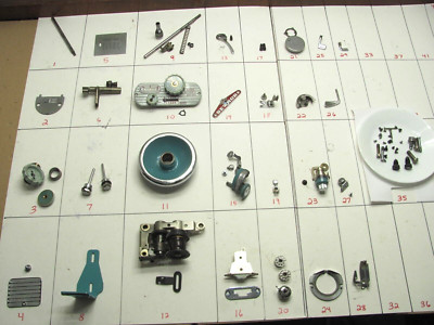 Sewmor Model 707 Zig Zag Sewing Machine Repair Part Lots | eBay