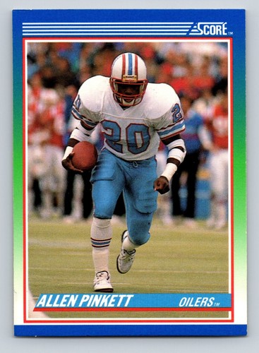 Allen Pinkett 1990 Score #22 Houston Oilers | eBay