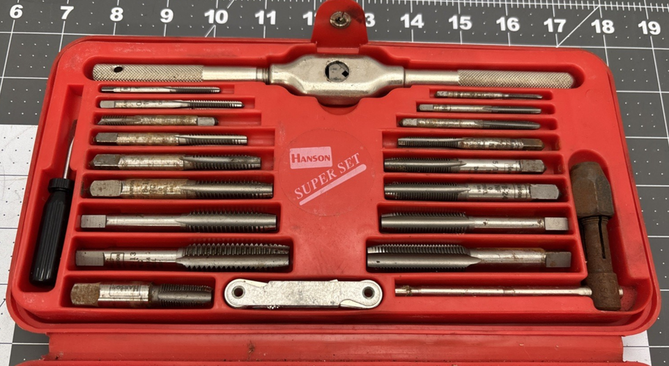Hanson Tap & Die Super Set USA Tools | eBay