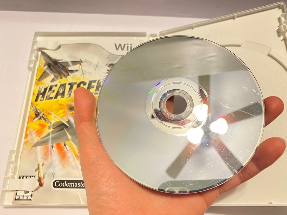 Lot of 3 Wii Games incl. Heatseeker, Out of the Chute, Endless Ocean ...